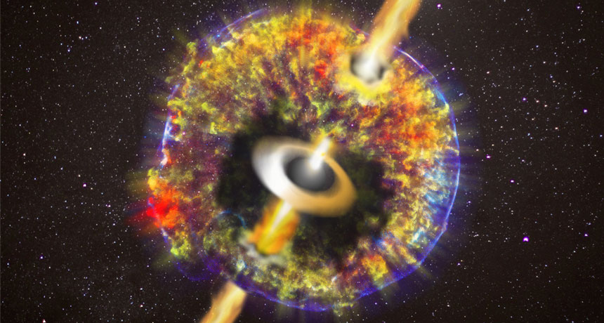 Neutron Star Collision Nasa