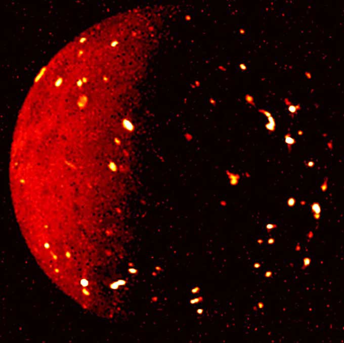 Io may have an underworld magma ocean or a hot metal heart Io may have an underworld magma ocean or a hot metal heart