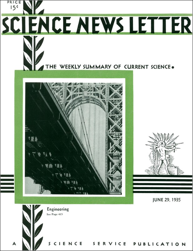 June 29, 1935 | Science News