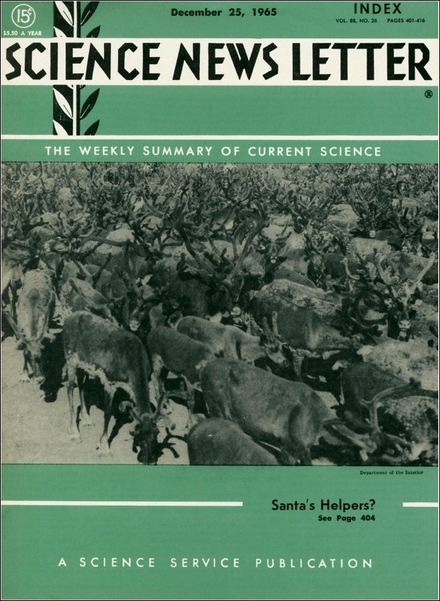 December 25, 1965 | Science News
