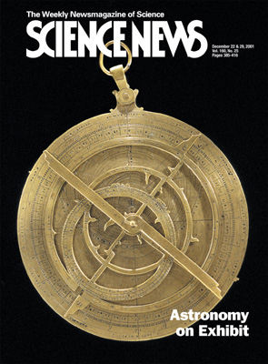 December 22, 2001 | Science News