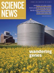 October 11, 2003 | Science News
