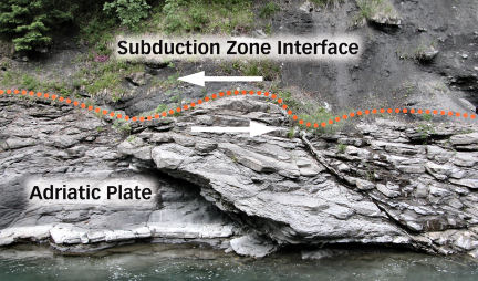Finding Fault: Trace of old subduction zone found in Italy