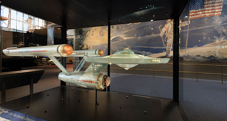 See the Starship Enterprise, design virtual robots, and more