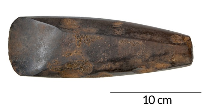 Stone adze points to ancient burial rituals in Ireland