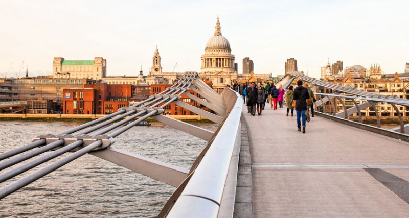 Why the wiggle in a crowd’s walk can put a wobble in a bridge