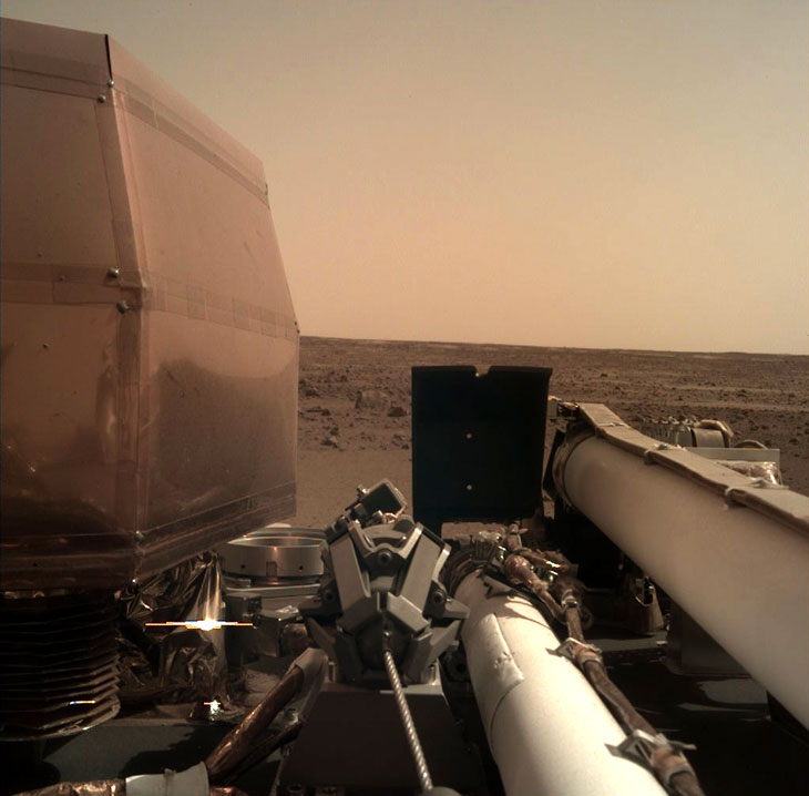 NASA’s InSight lander has touched down safely on Mars