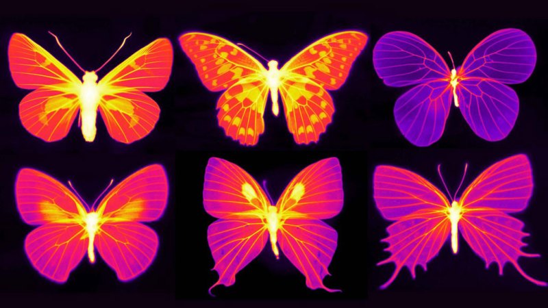 How thin, delicate butterfly wings keep from overheating