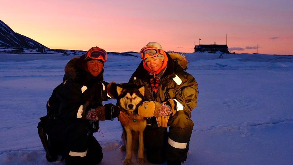 These women endured a winter in the high Arctic for citizen science
