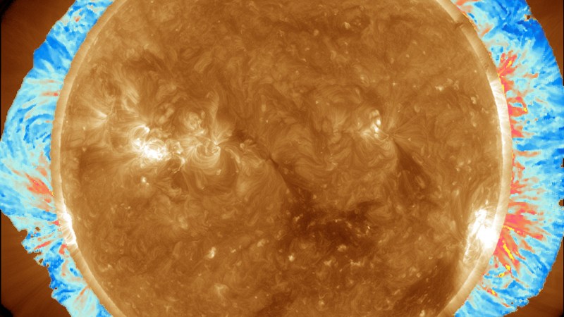 This is the first-ever map of all of the solar corona’s magnetic field ...