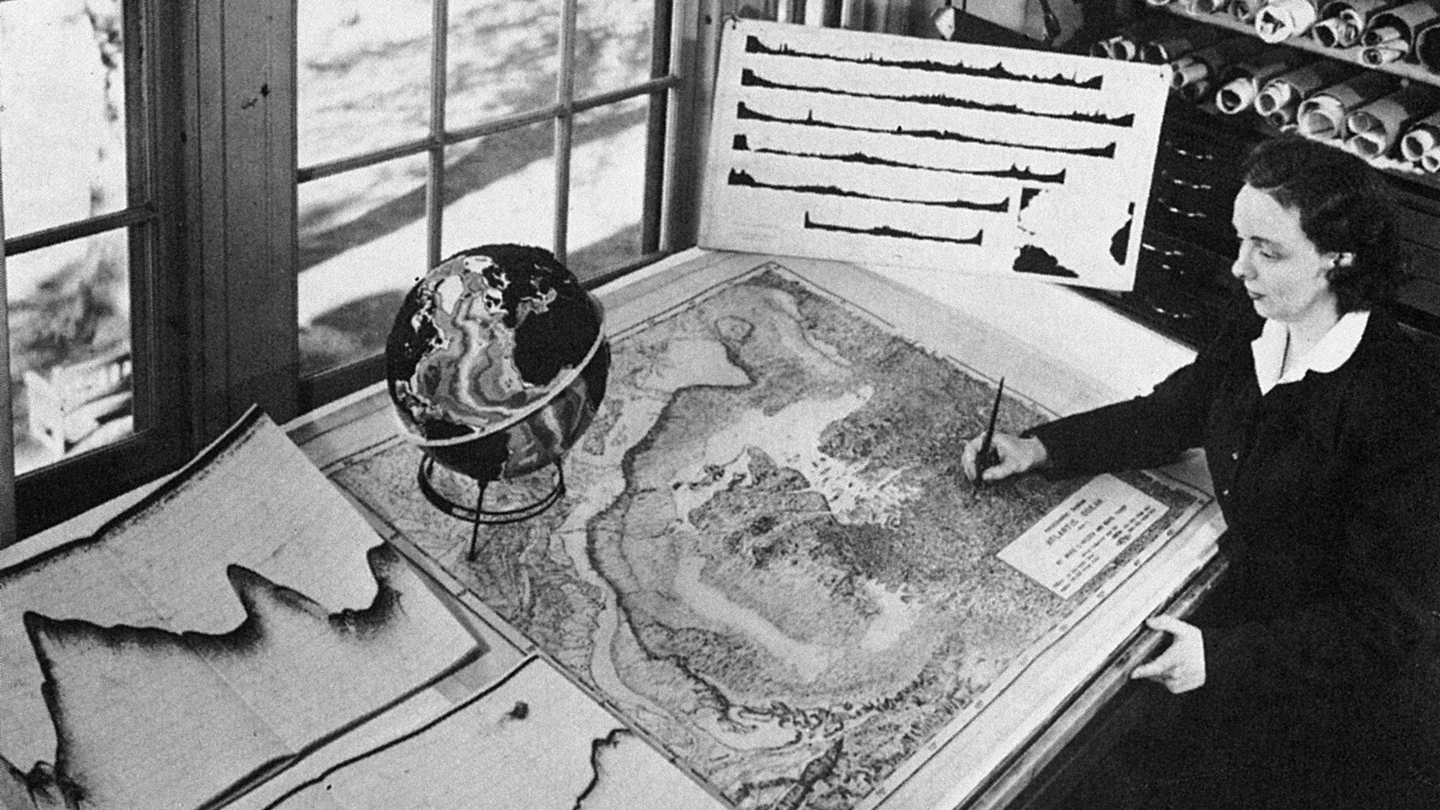 Marie Tharp's groundbreaking maps brought the seafloor to the world