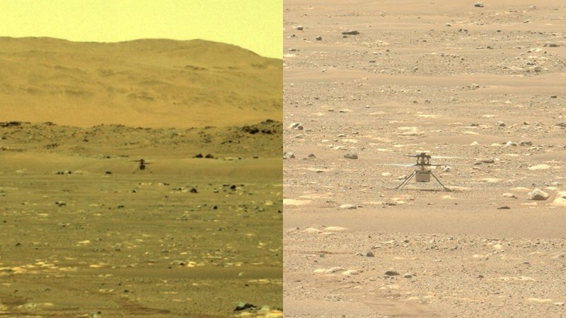 NASA’s Ingenuity helicopter made history by flying on Mars