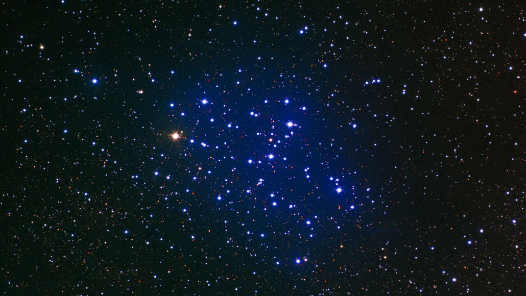 How do scientists calculate the age of a star?