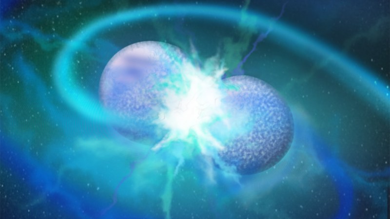 A rare collision of dead stars can bring a new one to life