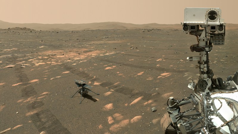 Mars has two speeds of sound