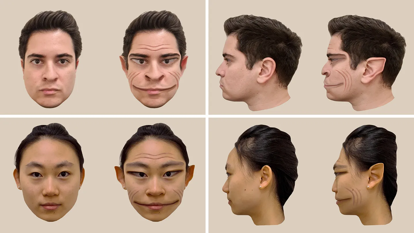 Here’s what distorted faces can look like to people with ...