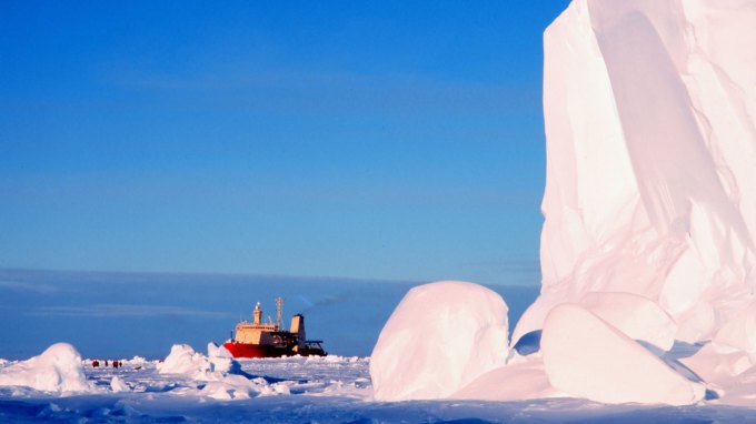 A rapid shift in ocean currents could imperil the world's largest ice shelf