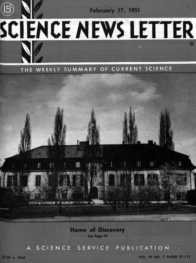 February 17, 1951 | Science News