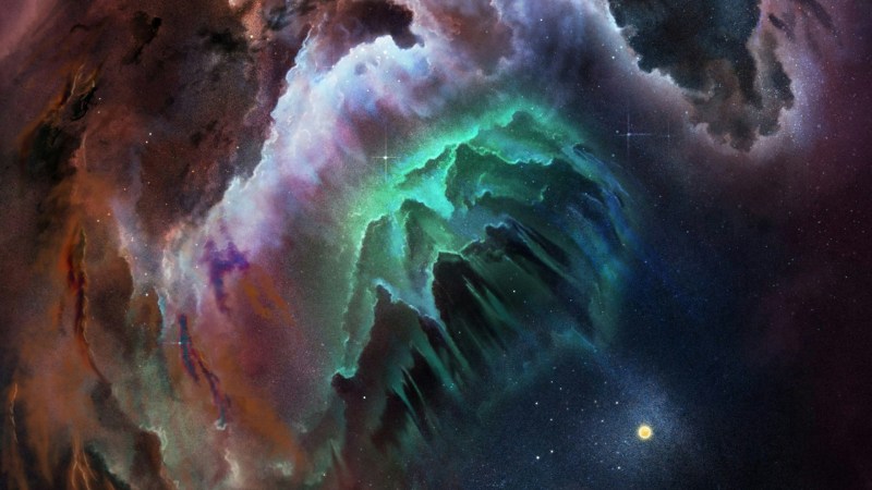 A gas cloud 5,500 times as massive as the sun lurks nearby