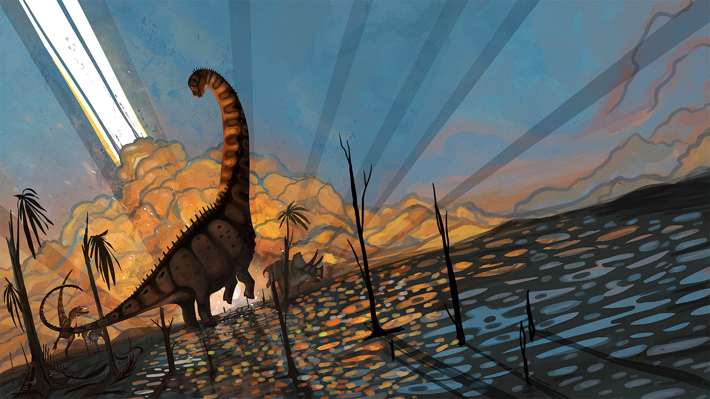 Fossils may reveal the oldest known lung infection in a dinosaur
