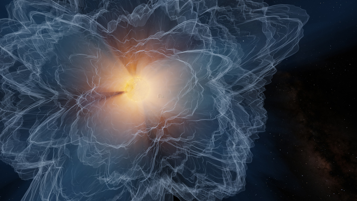 First maps of the sun's outer boundary may help predict solar storms