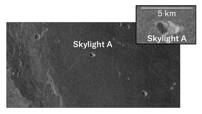 Venus has a massive lava tube