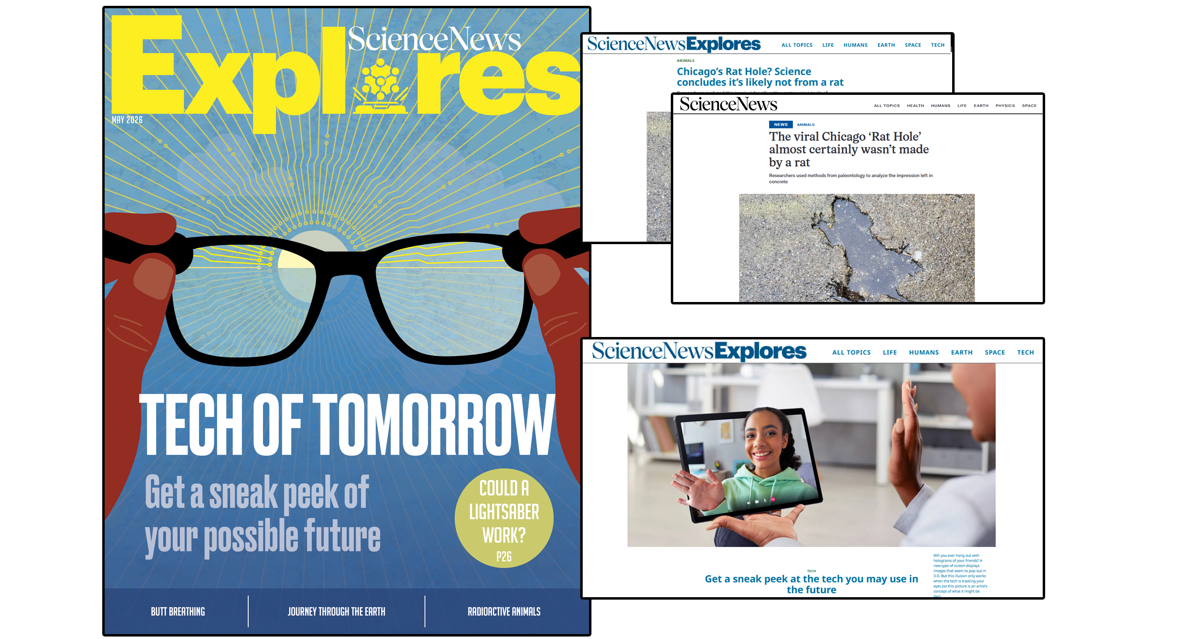 Critter Crater and Future Technology | Science News Learning