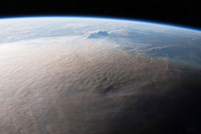 Huge volcanic eruption offers clues to fighting climate change